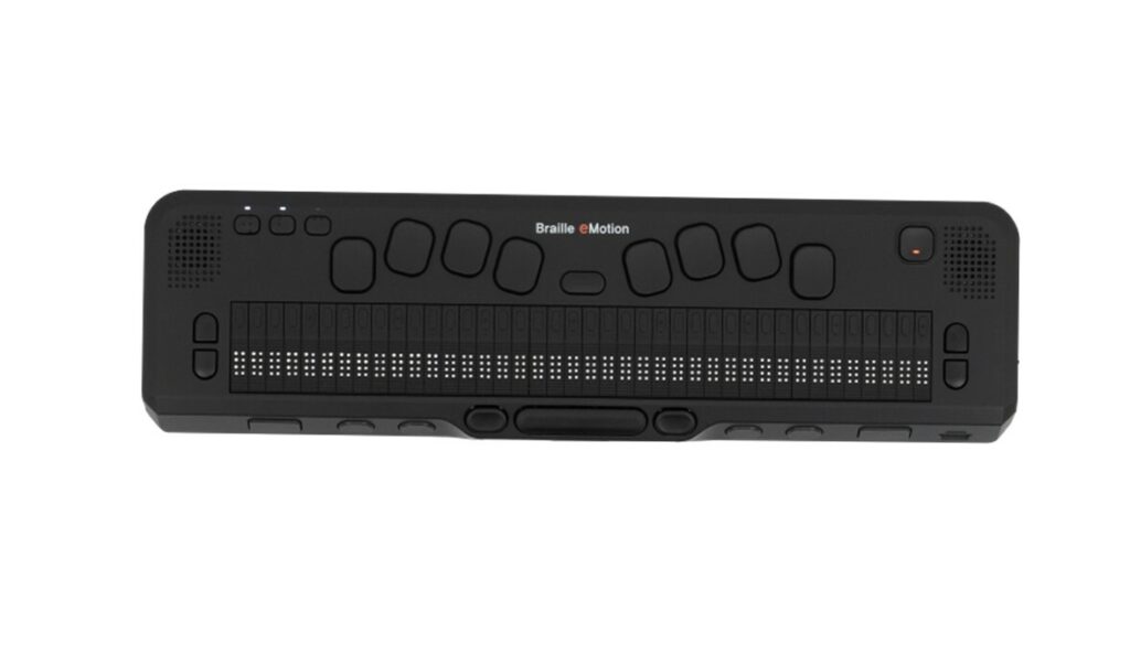 צג ברייל חכם Braille eMotion 40 - בראש נגיש (AccessMind)